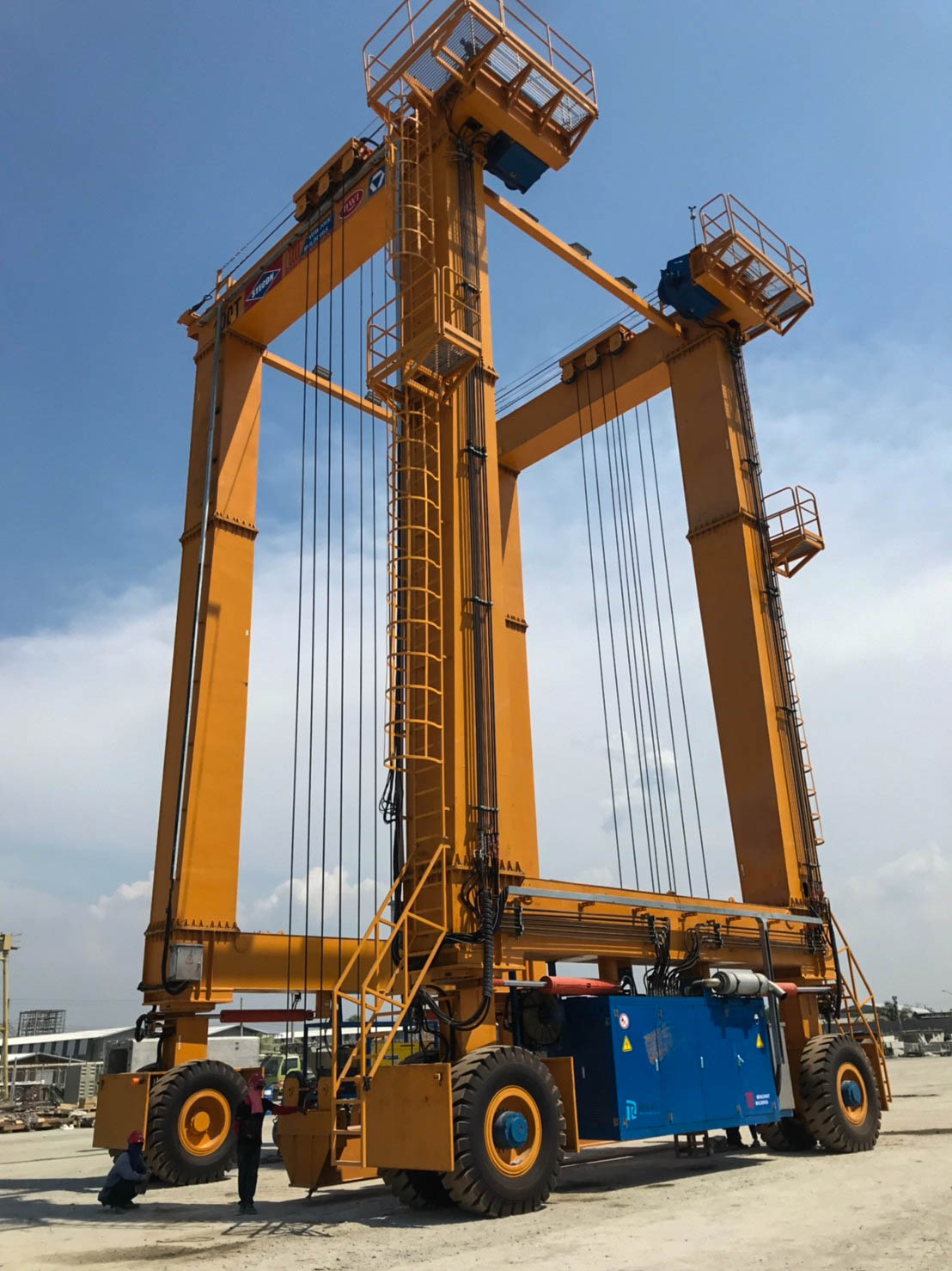 Installation “Mobilift” - Thairobotics-plating machine,rectifier,sanrex ...