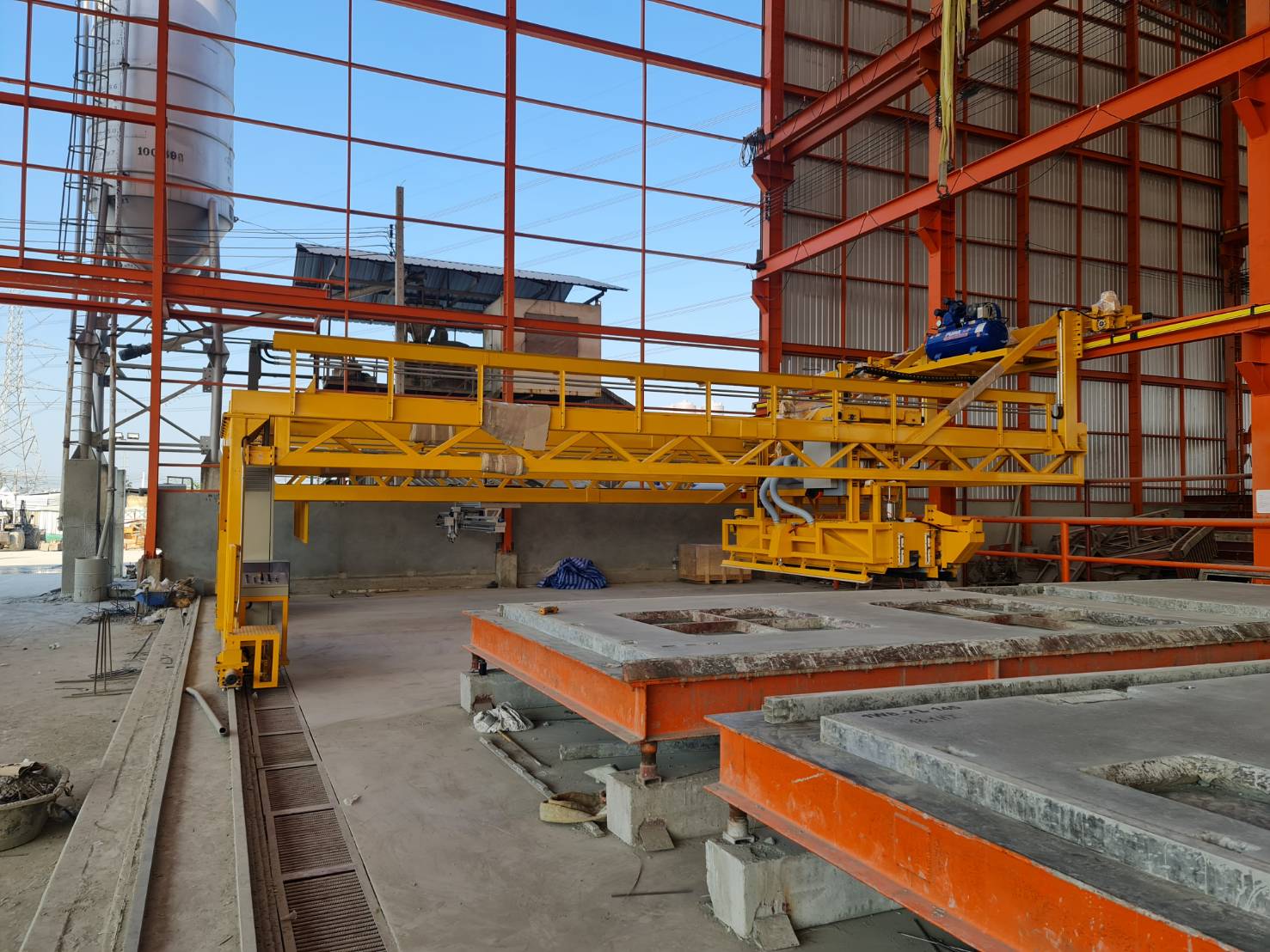 Installation Pallet Cleaning and Plotter Precast Machine - Thairobotics ...