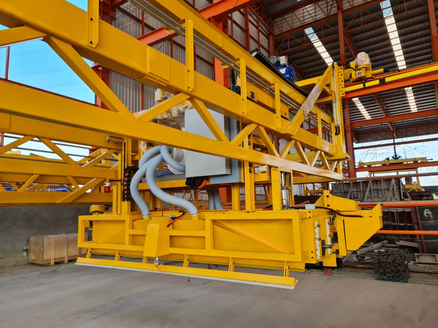 Installation Pallet Cleaning and Plotter Precast Machine - Thairobotics ...