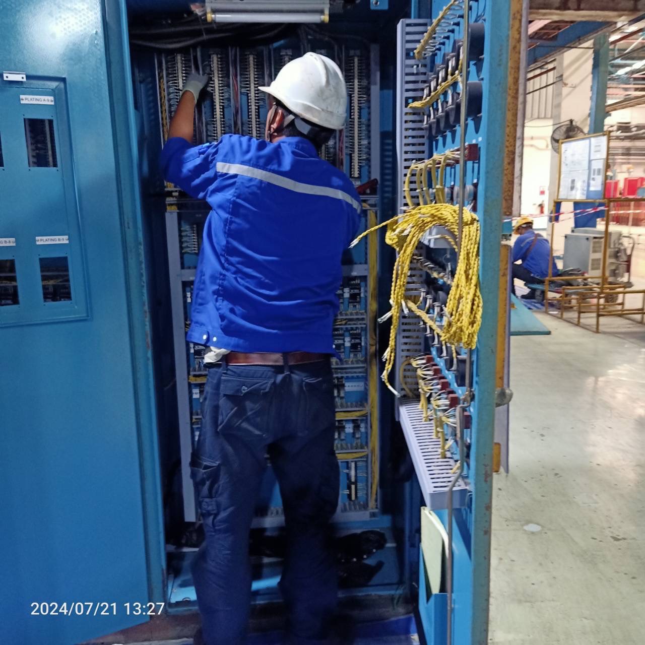 Installation new TR POWER Rectifier 26 sets - Thairobotics-plating ...